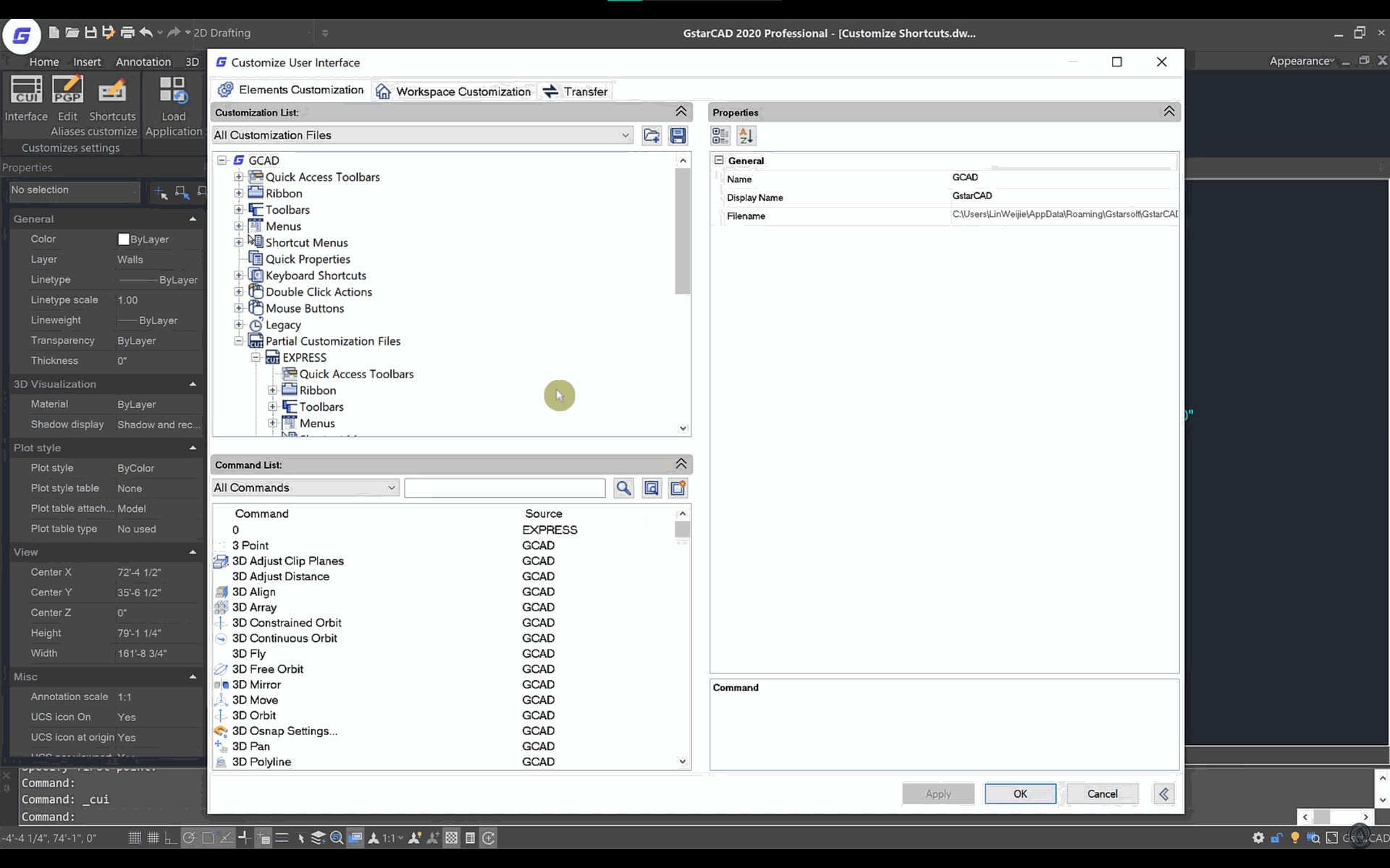 GstarCAD Tips & Tricks: Customize Shortcuts | ACAD PTE LTD